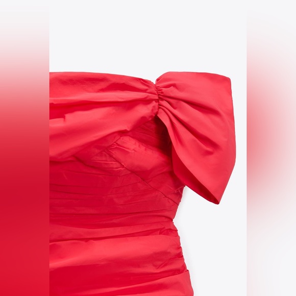 Zara | Dresses | Zara Bow Mini Dress Nwt | Poshmark